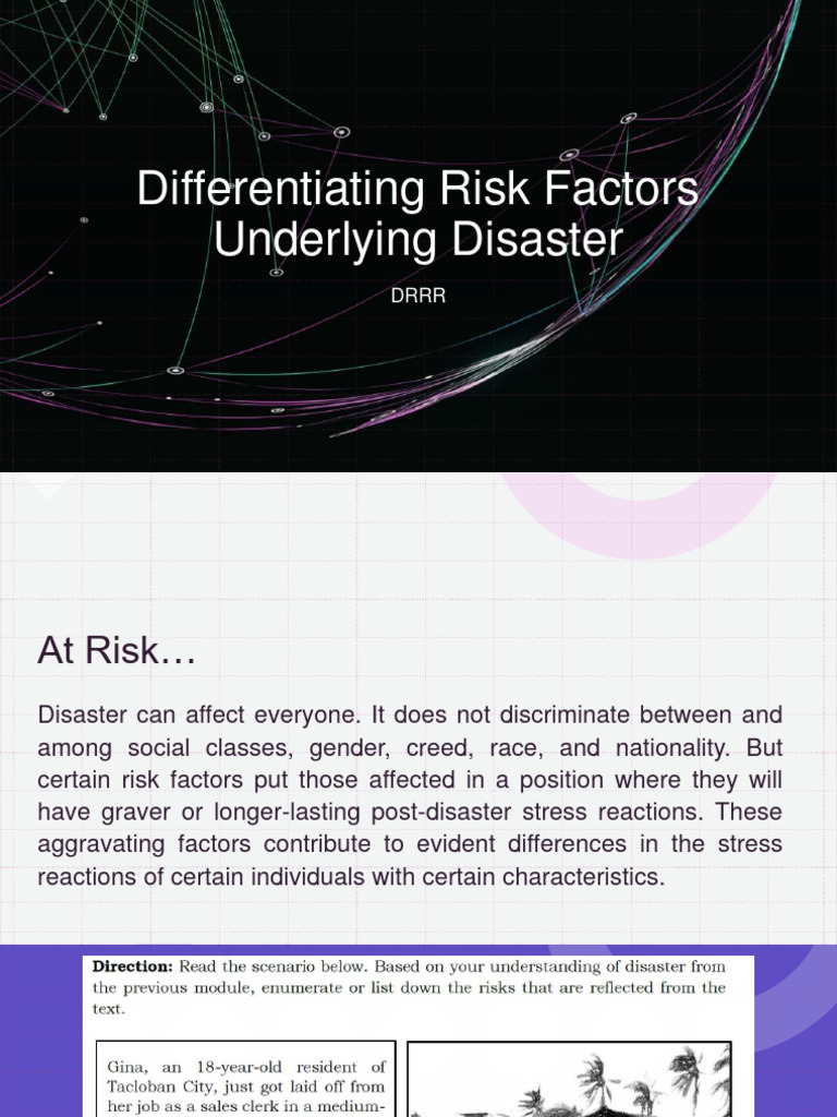 Key Risk Factors in Disasters Analysis | PDF | Hazards | Climate Change