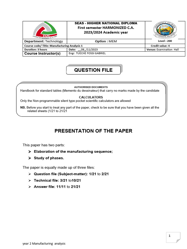 Manufacturing Analysis Continuous Assessment | PDF | Machining | Crafts