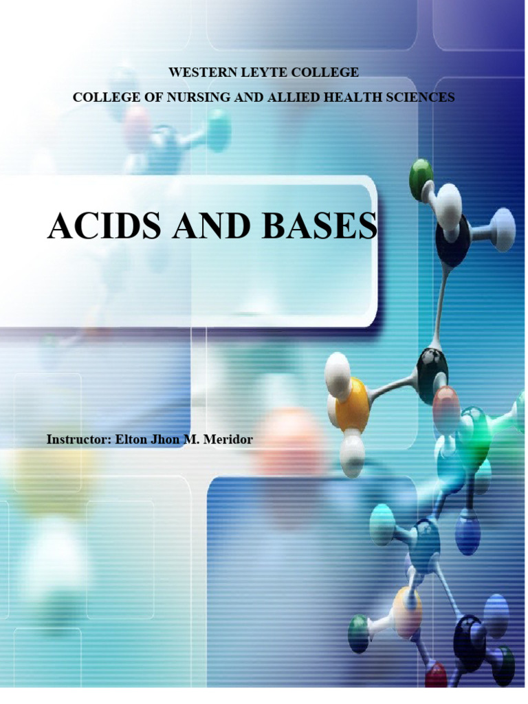 Acids and Bases: Properties and Theories | PDF | Acid | Ph