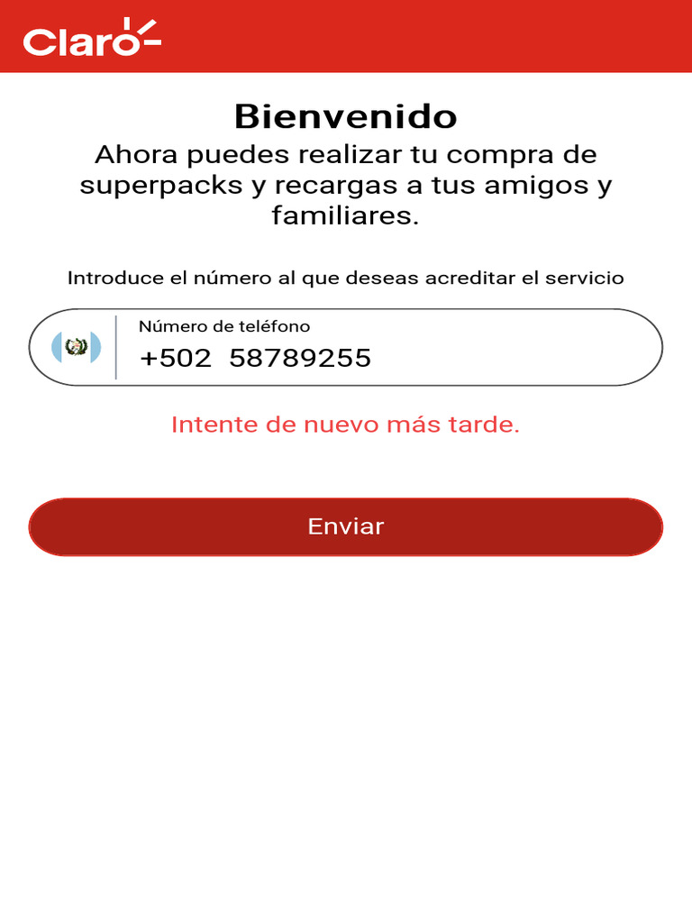 Comprá Paquetes y Recargá Saldo Mi Claro Express Guatemala | PDF