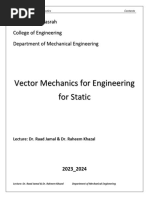 Vector Mechanics For Engineers Statics and Dynamics (12th Edition) | PDF