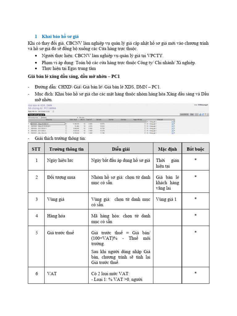 EGAS HuongDanApGiaTuDong | PDF