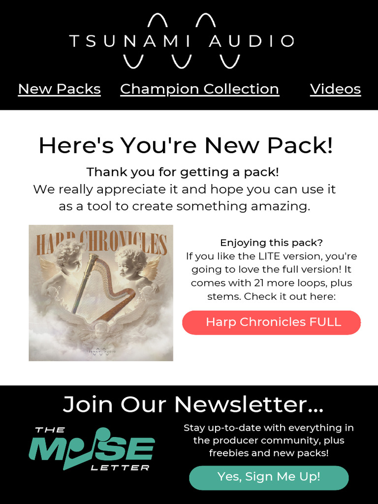Harp Chronicles Sample Pack Overview | PDF
