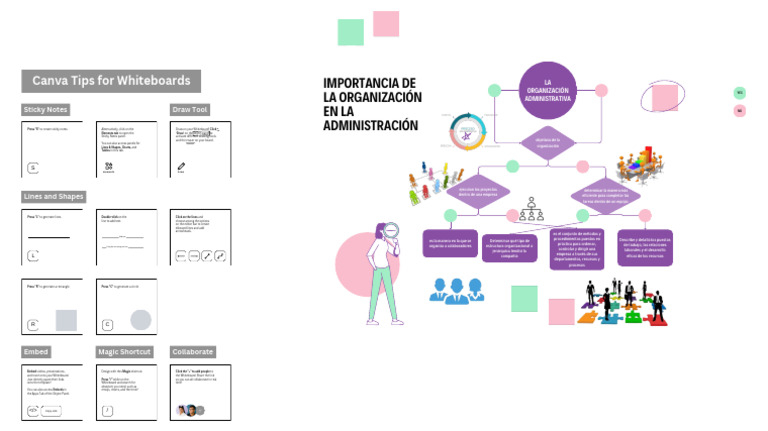 Decision Tree Team Whiteboard in Purple Pink Green Simple Colorful ...