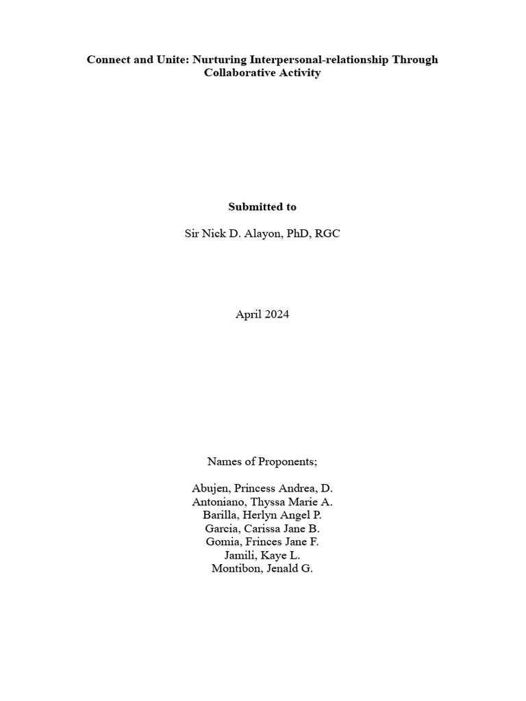 Structured Learning Experience Proposal Format | PDF | Collaboration | Facilitator