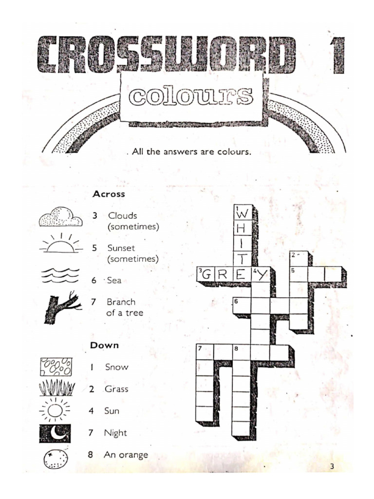 CrossWord 1 | PDF