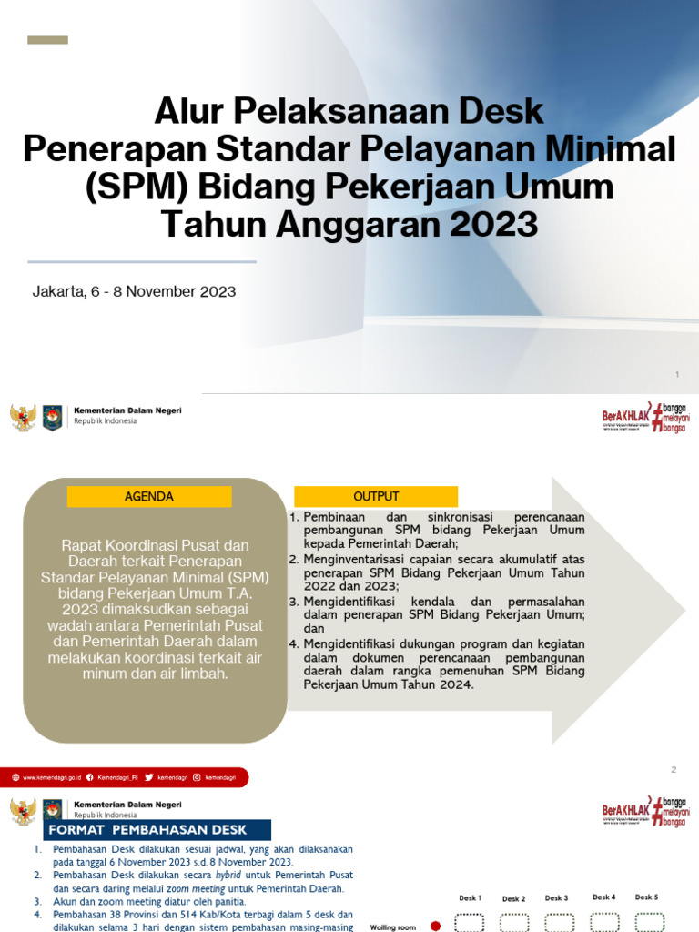 Alur Desk SPM TA 2023 | PDF