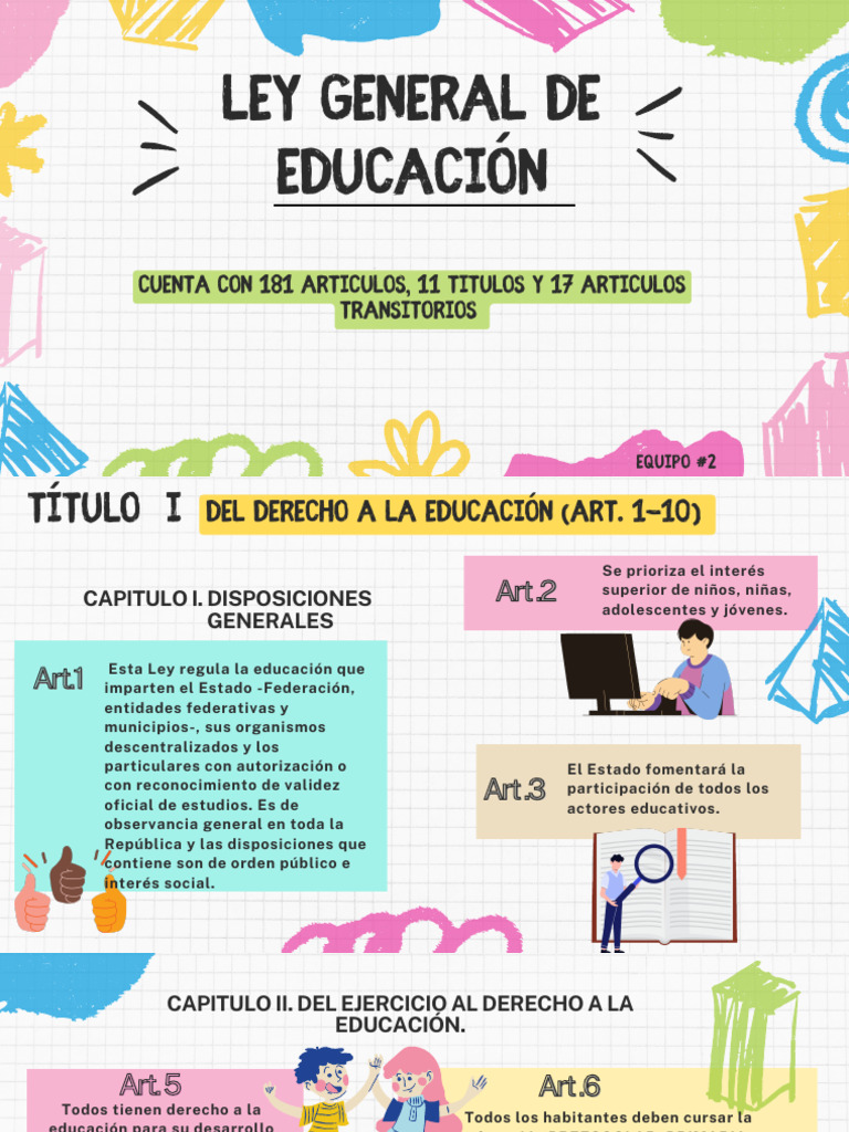 Ley General de Educacion | PDF | Educación primaria