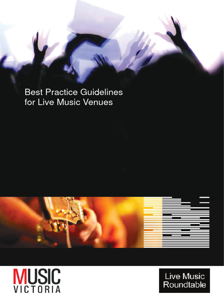 VIC_Best-practice-guidelines-for-live-music-venues | PDF | Mediation ...