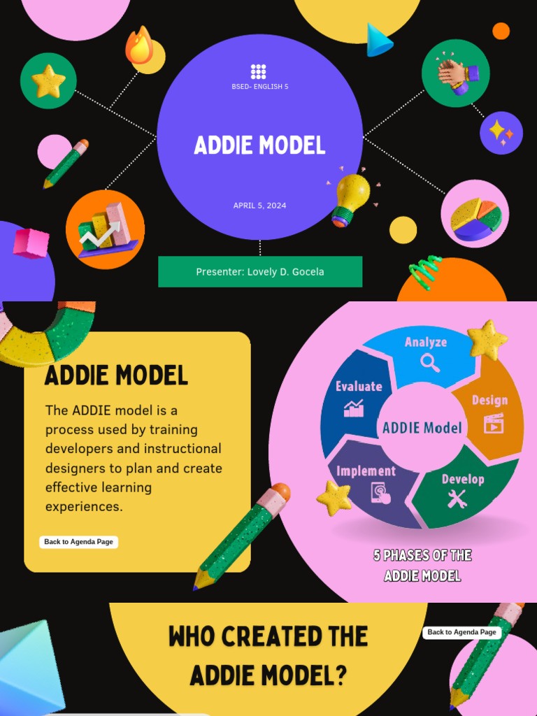 ADDIE MODEL - Gocela, Lovely | PDF