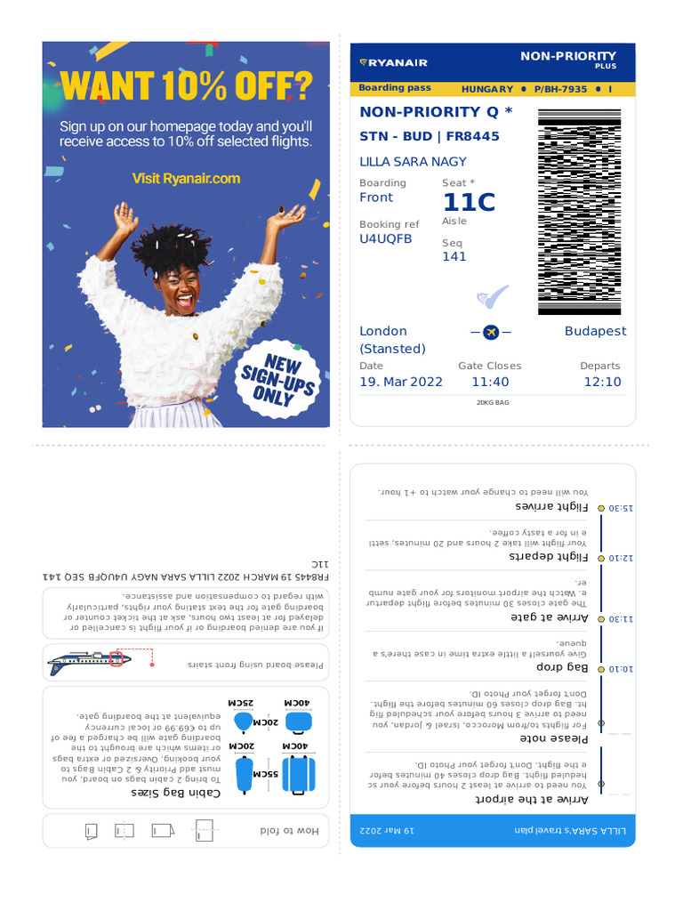 Boarding Pass | PDF