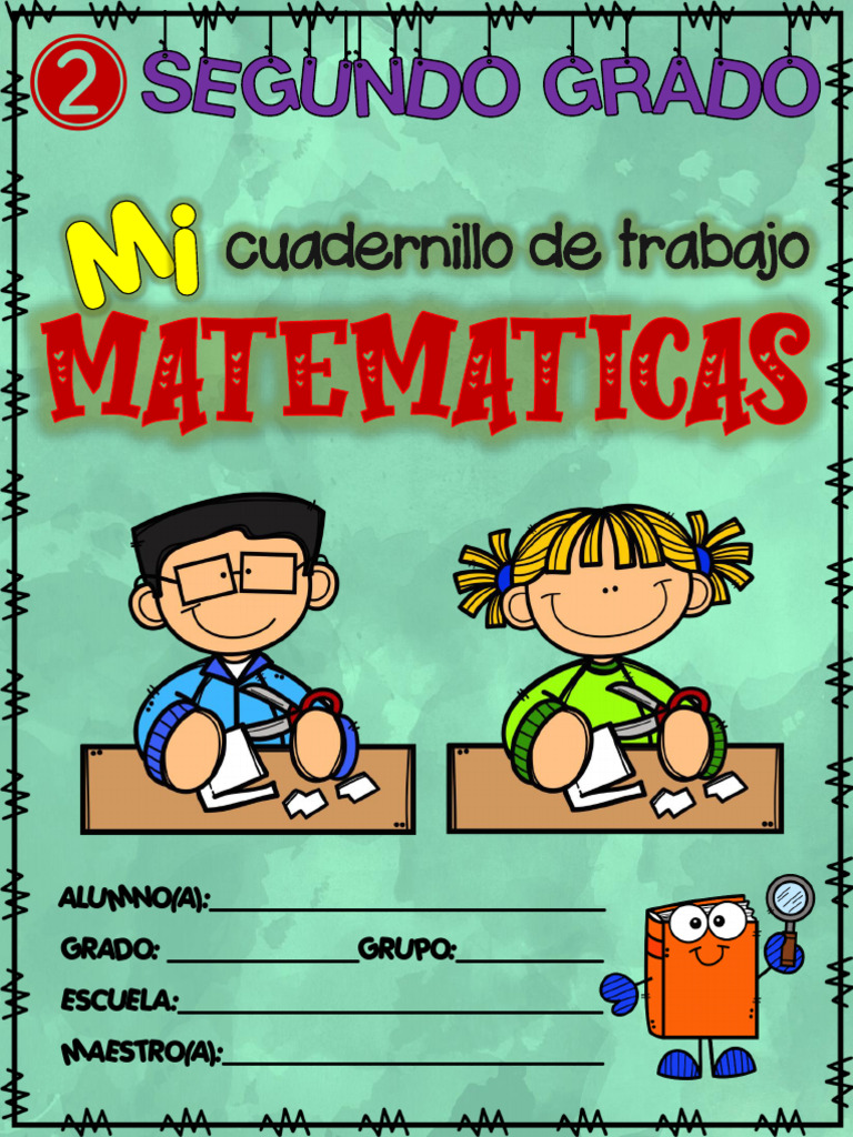 Cuadernillo Matematicas Segundo Grado | PDF | Matemática Elemental | Matemáticas