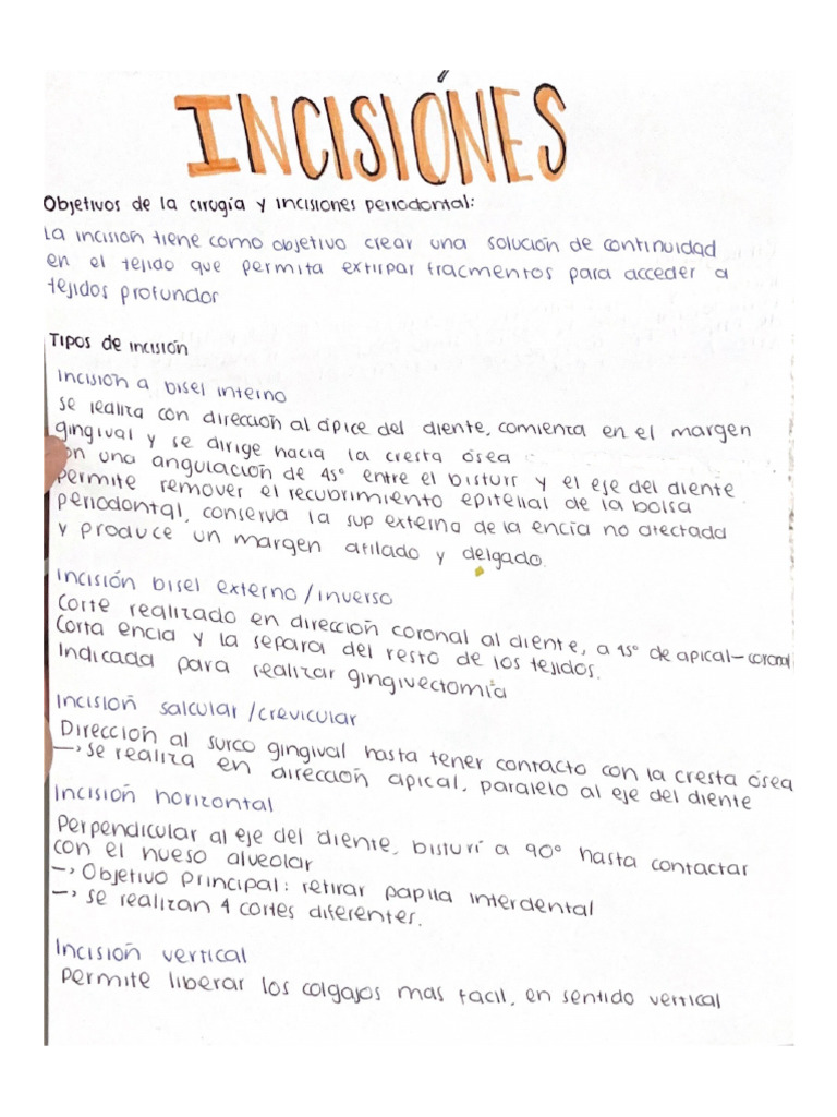 Incision Es Pdf