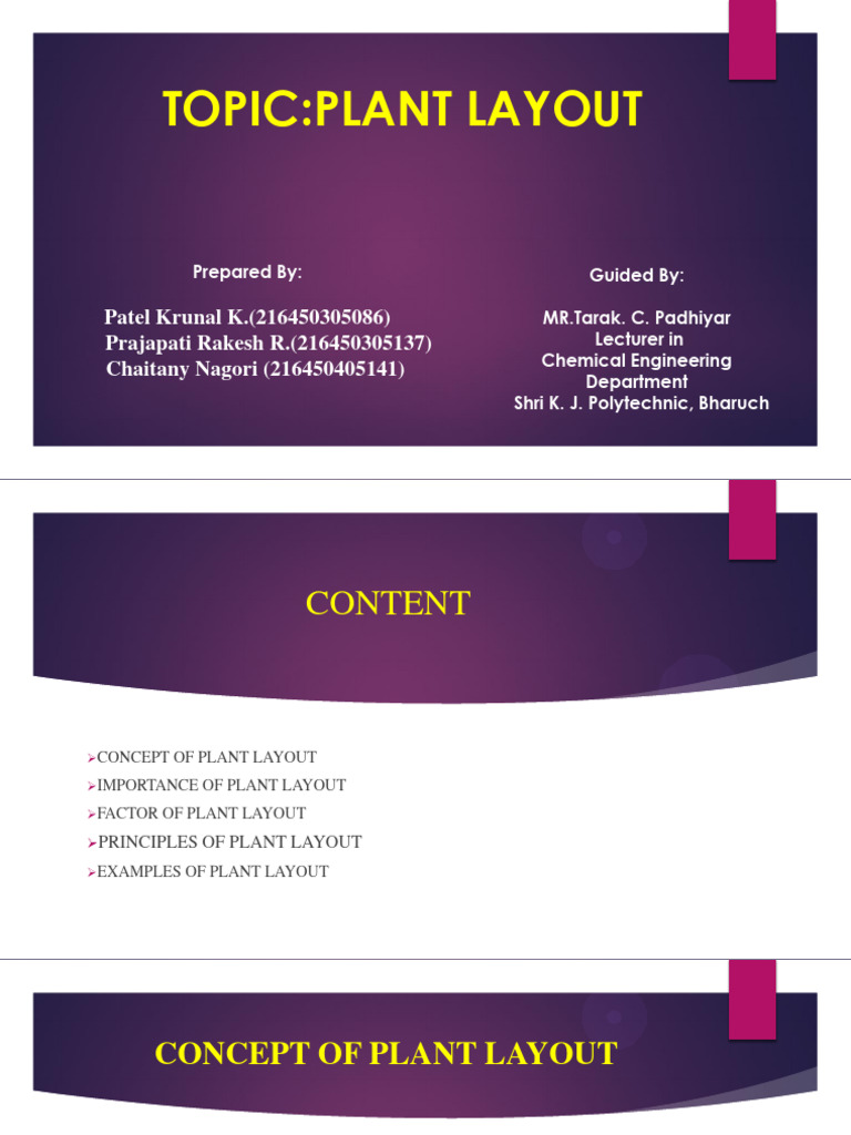 6-D2 Plant Layout | PDF | Engineering | Secondary Sector Of The Economy