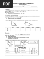 Trigonometric Ratios Lesson Plan for 9th Grade | PDF | Trigonometric ...