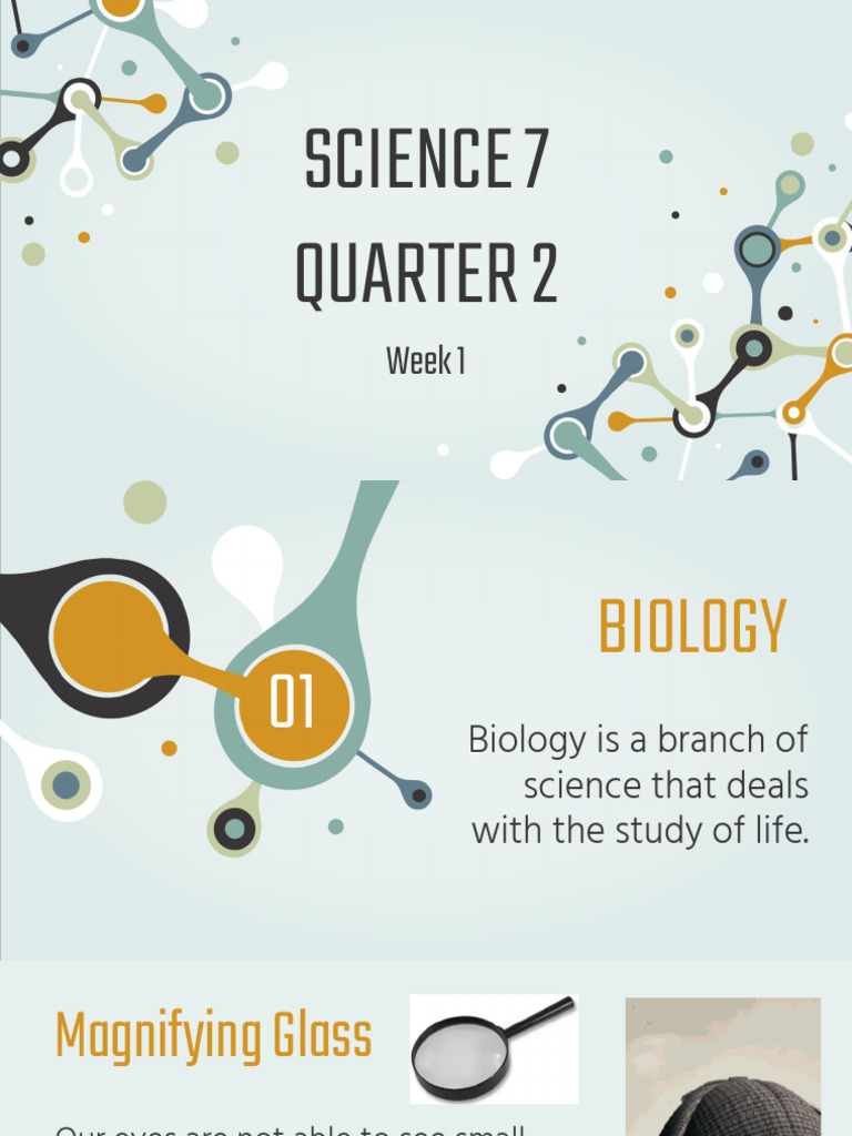 Science 7 - Q2 - Week 1 2 | PDF | Microscope | Glass Engineering And Science