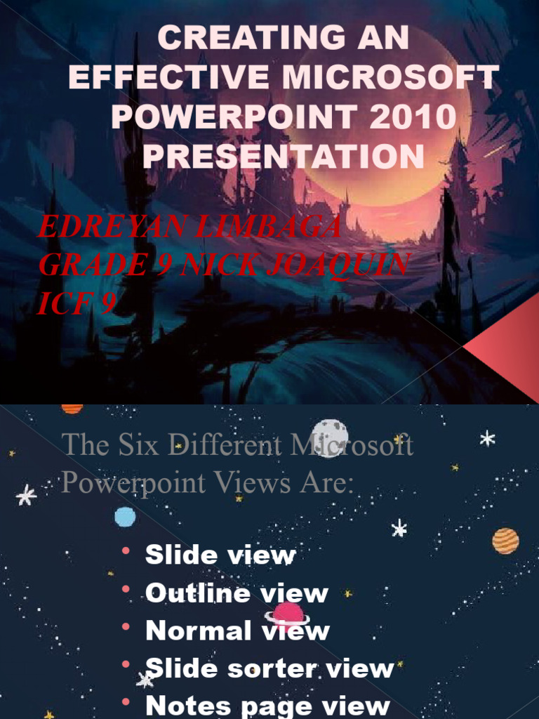 CREATING-AN-EFFECTIVE-MICROSOFT-POWERPOINT-2010-PRESENTATION | PDF