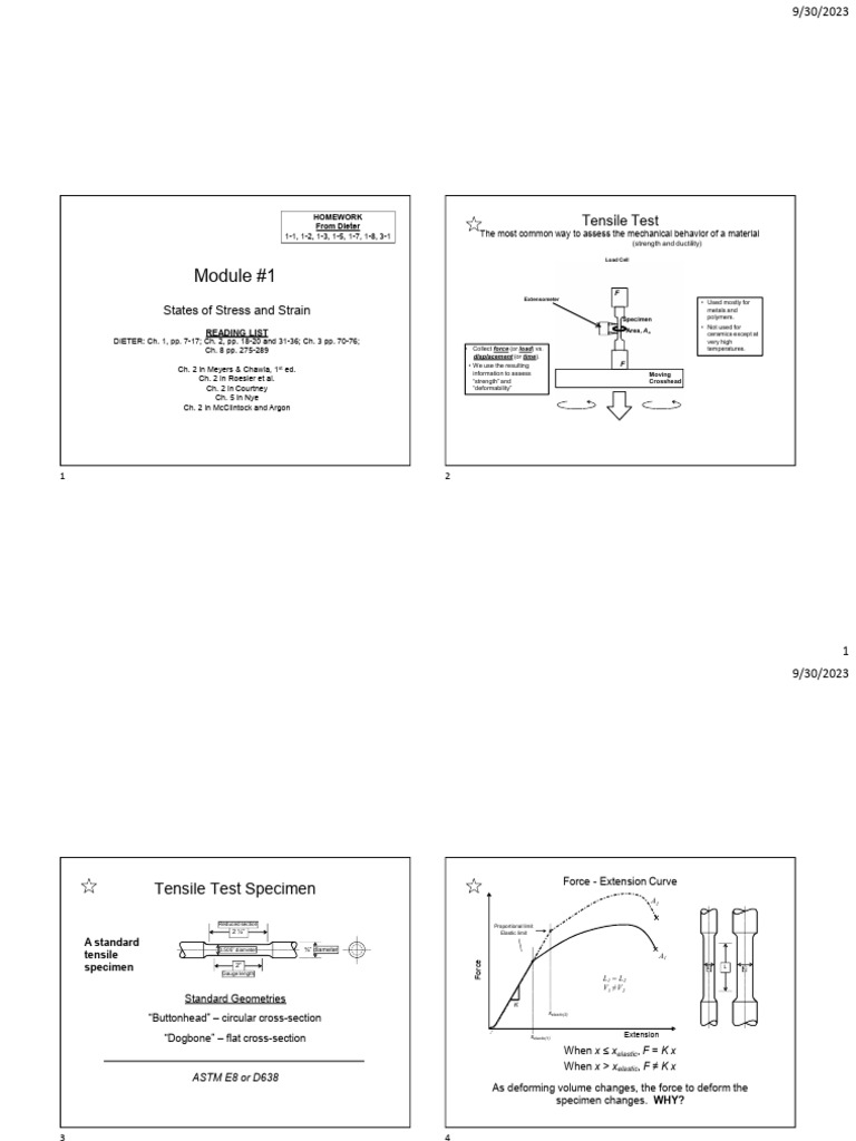 Understanding Stress and Strain Mechanics | PDF | Deformation ...