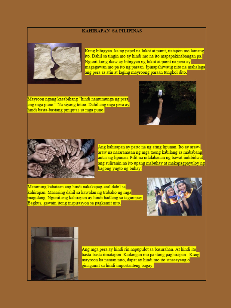KAHIRAPAN-SA-PILIPINAS | PDF