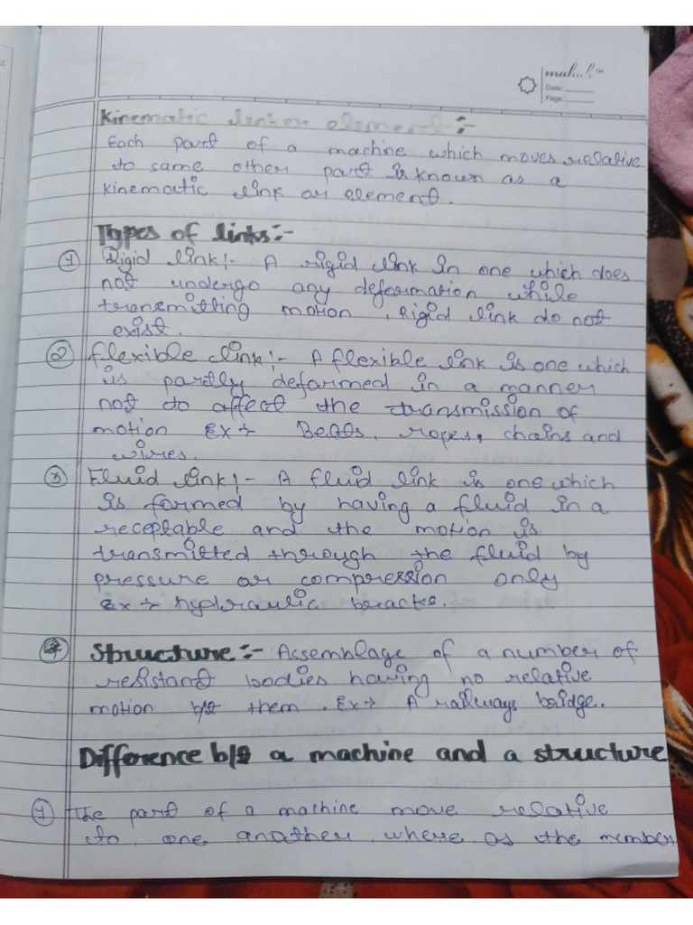 theory of machine | PDF