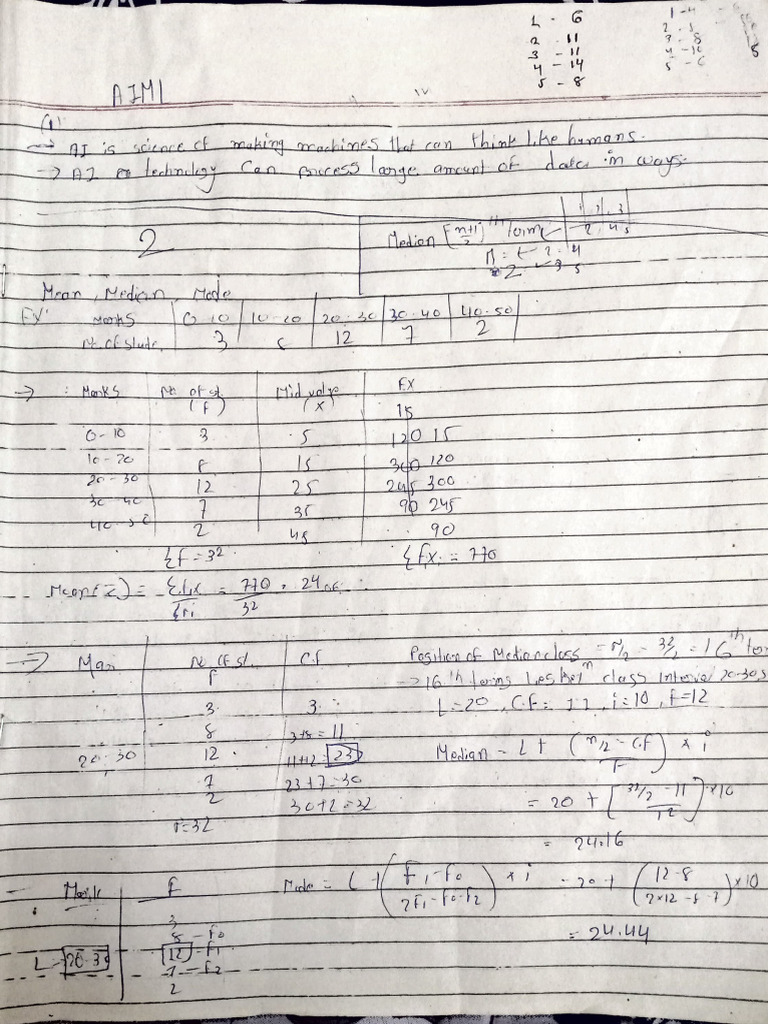 Aiml Short PDF | PDF