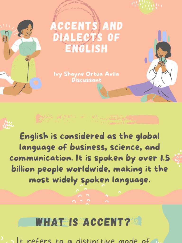 Accent and Dialect | PDF | English Language | Accent (Sociolinguistics)