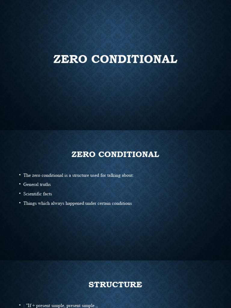 Zero Conditional | PDF | Water