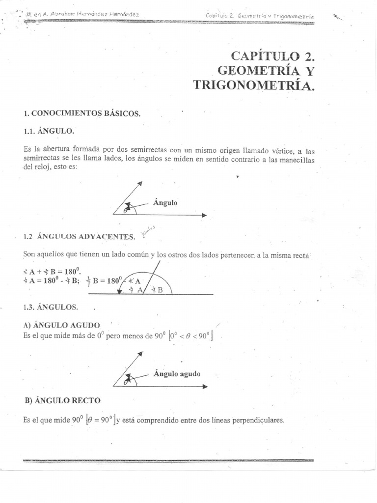 Geom Trigo | PDF