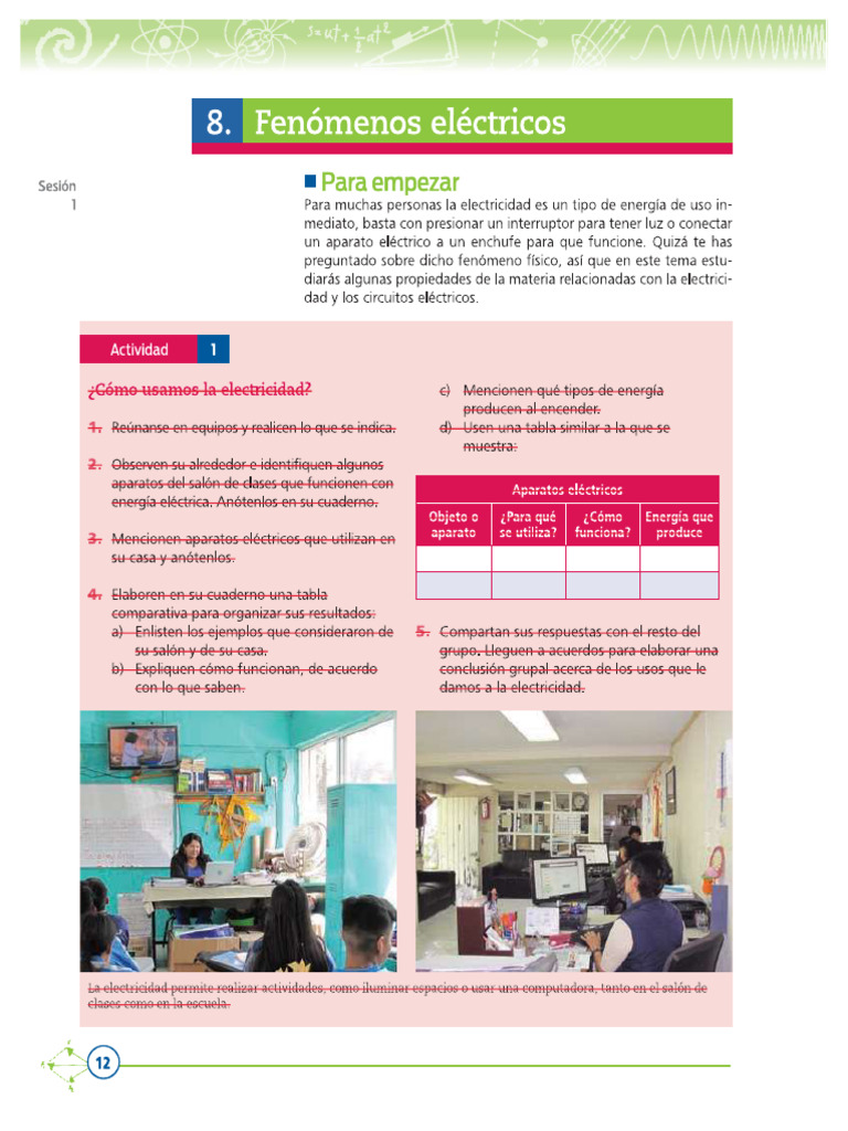 Anexo 2. Fenómenos Eléctricos | PDF