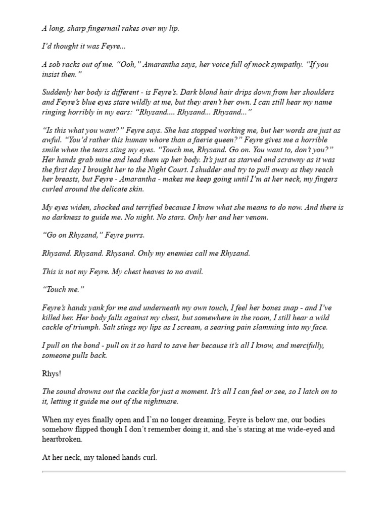 ACOMAF Part 22 the House | PDF