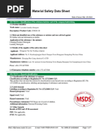 Material Safety Data Sheet - Fabuloso | PDF | Carbon Dioxide | Personal ...