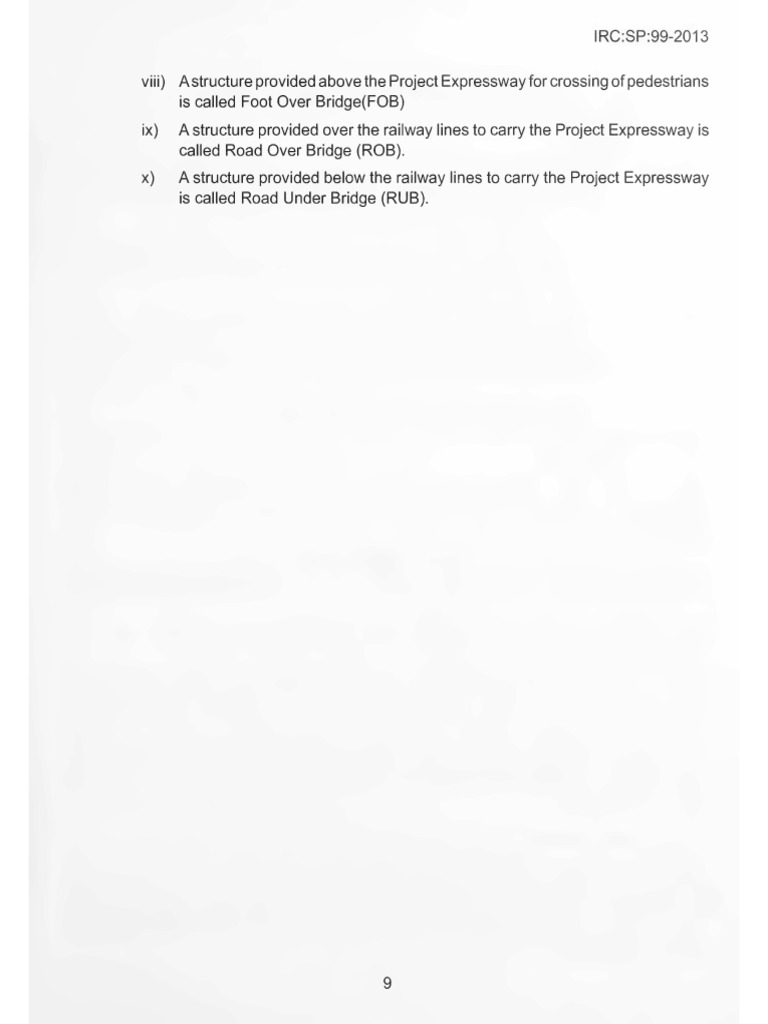 IRC SP 99 Part 3 | PDF