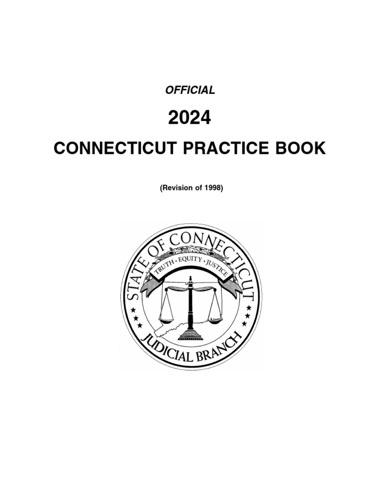 Connecticut Practice Book: Official | Download Free PDF | Appeal | Lawyer