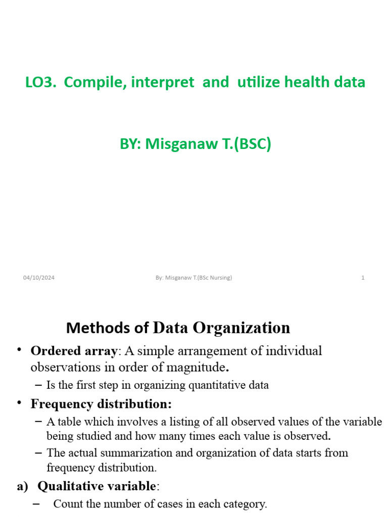 LO3 and LO4 | PDF | Histogram | Pie Chart