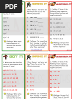 Corbett Maths Sequence Edit 1 | PDF | Mathematics