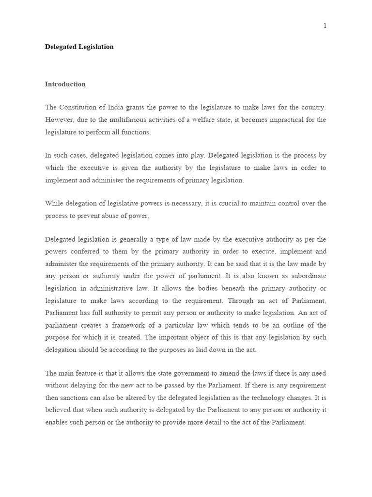 Administrative Law | PDF | Judicial Review | Legislature