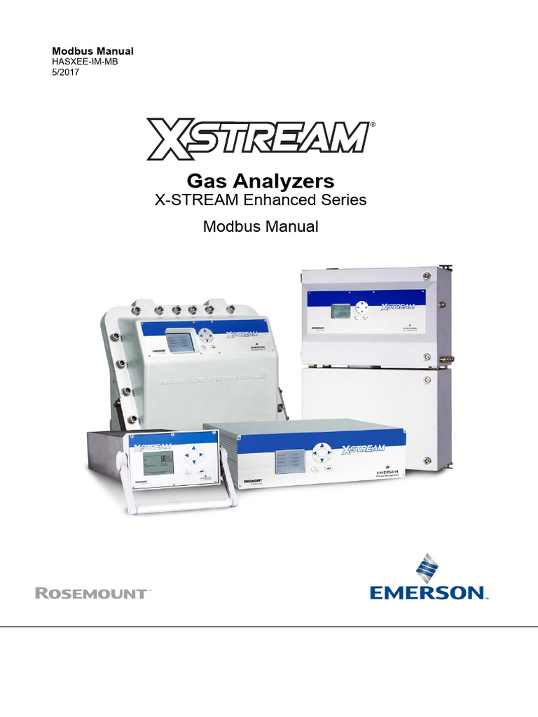 Manual X Stream Enhanced Gas Analyzer Series Modbus Manual en 5124876 ...