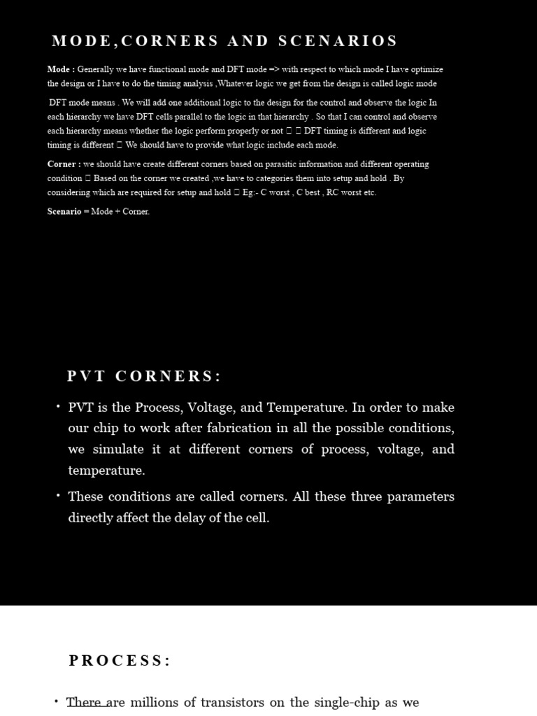 PVT Corners | PDF | Mosfet | Integrated Circuit