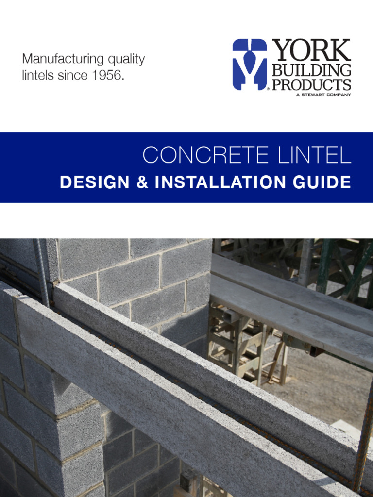 YBP Lintel Design Guide - 02012022 | PDF | Strength Of Materials ...