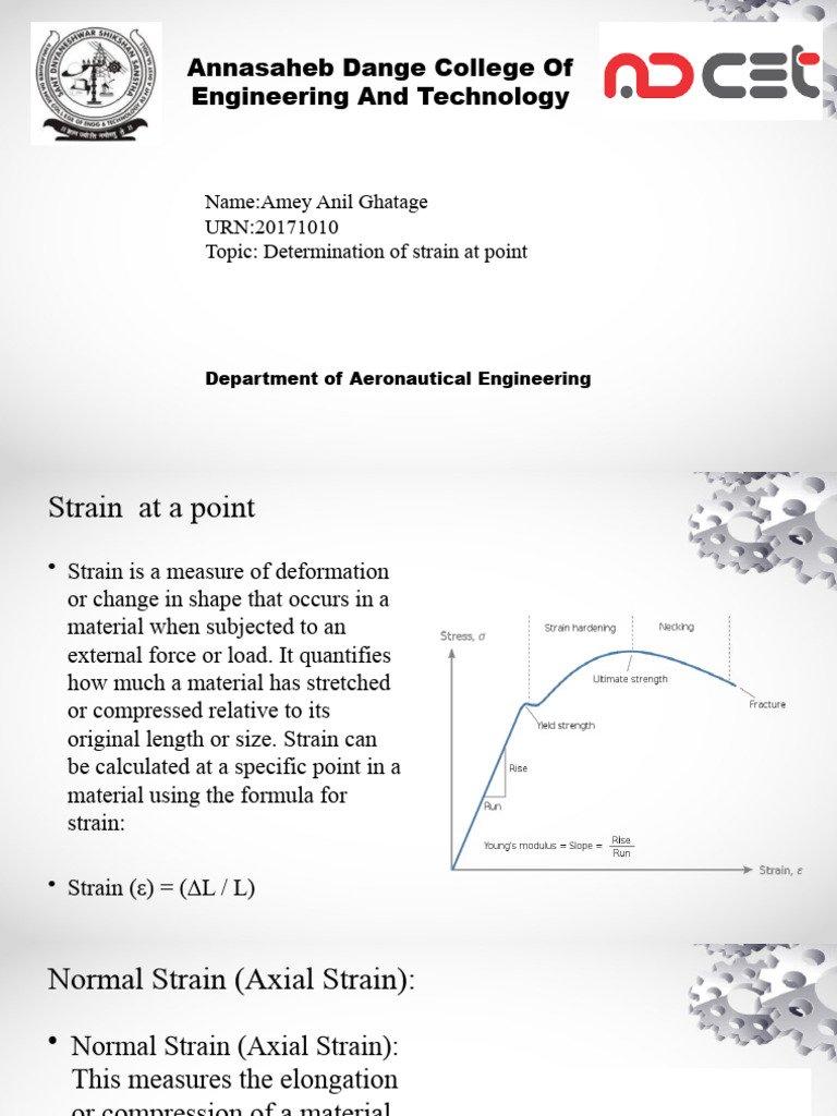 ESA Presentation 1 | PDF | Stress (Mechanics) | Stress–Strain Analysis