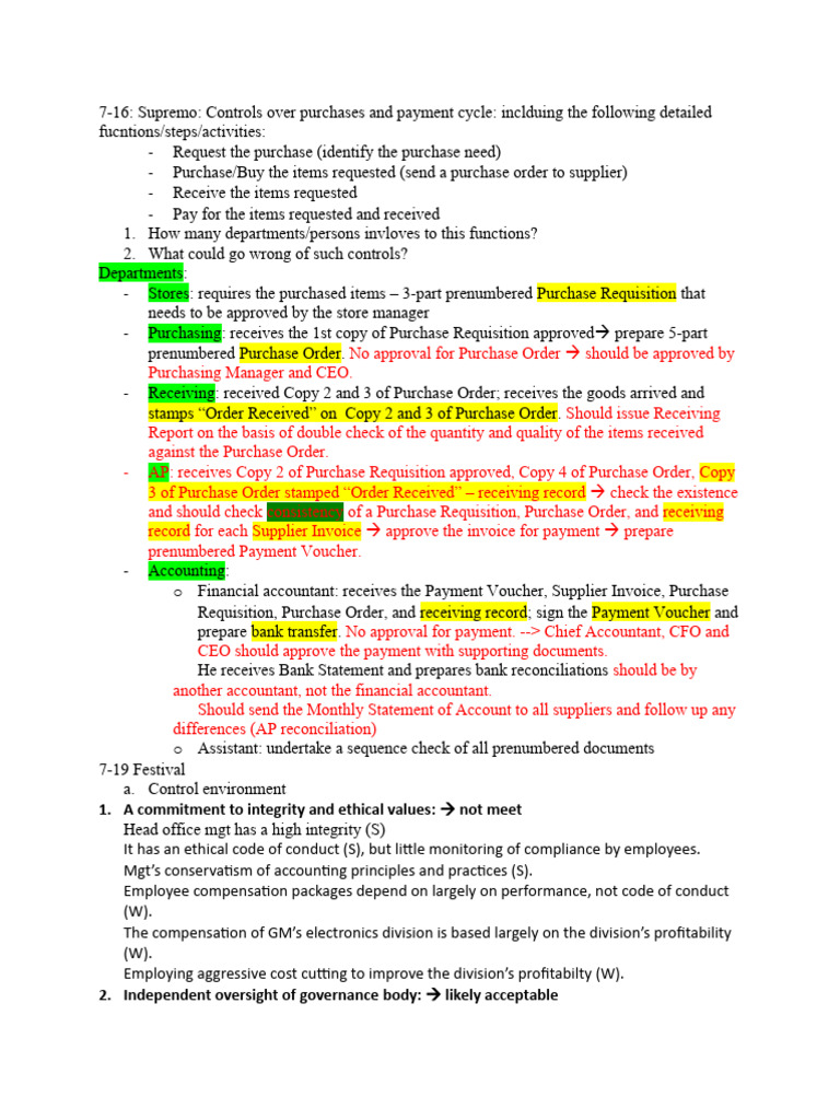 Answer 7.167.19 IC | PDF | Integrity | Invoice