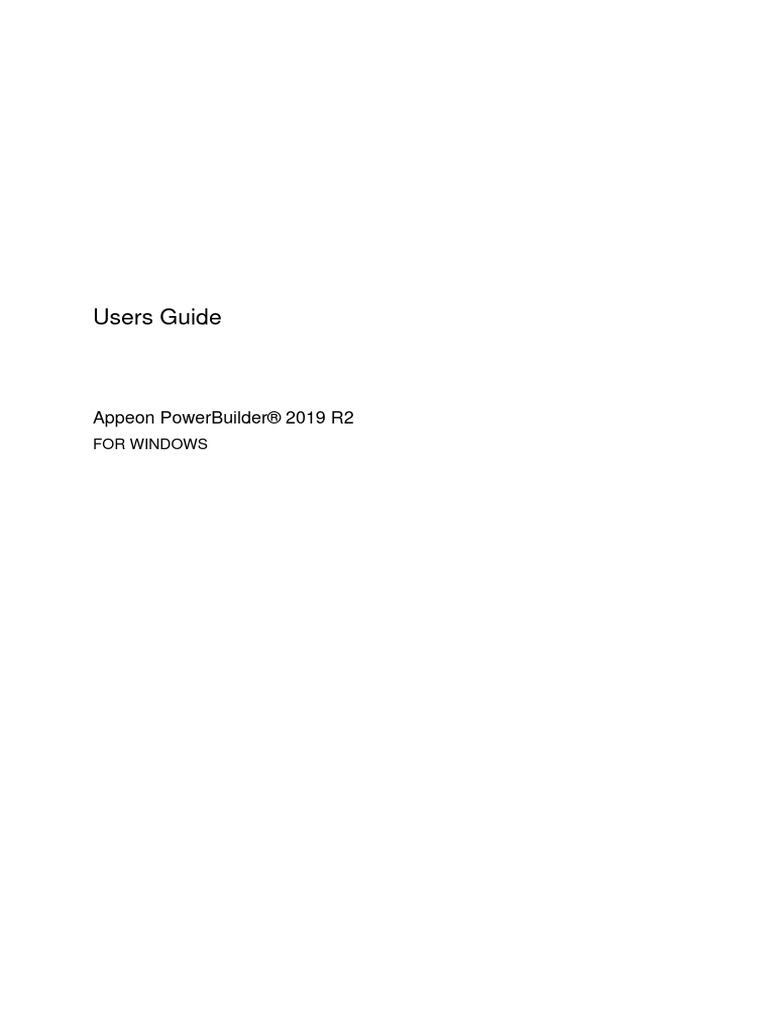 Users Guide For Power Builder | PDF | Version Control | Library (Computing)
