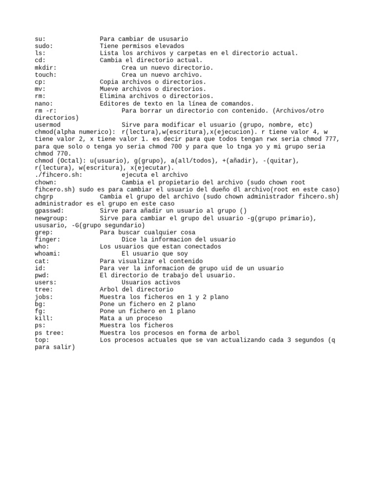 Comandos Linux Pdf 9035
