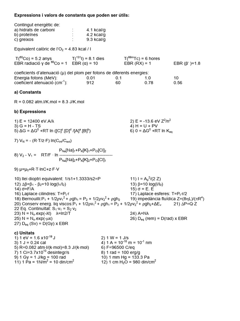 Formulari Complet | PDF