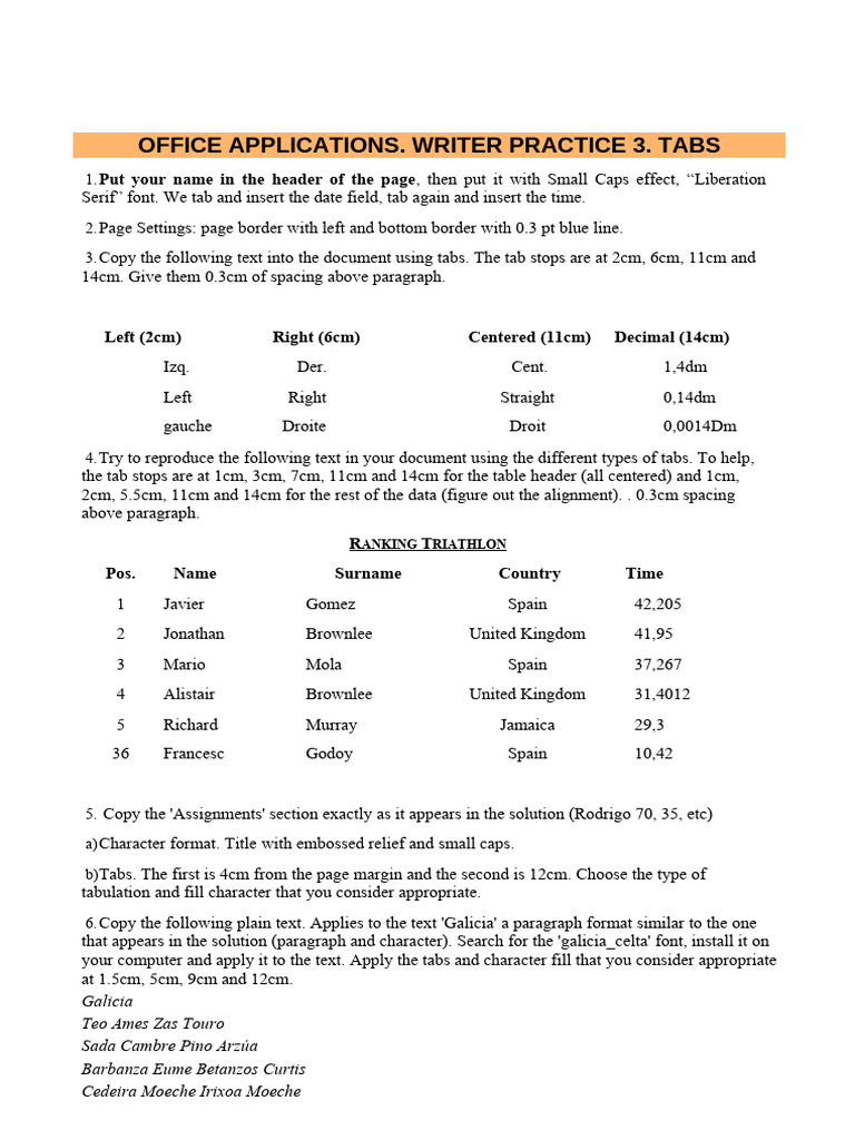 Writer P3 Tabs | PDF | Writing | Written Communication