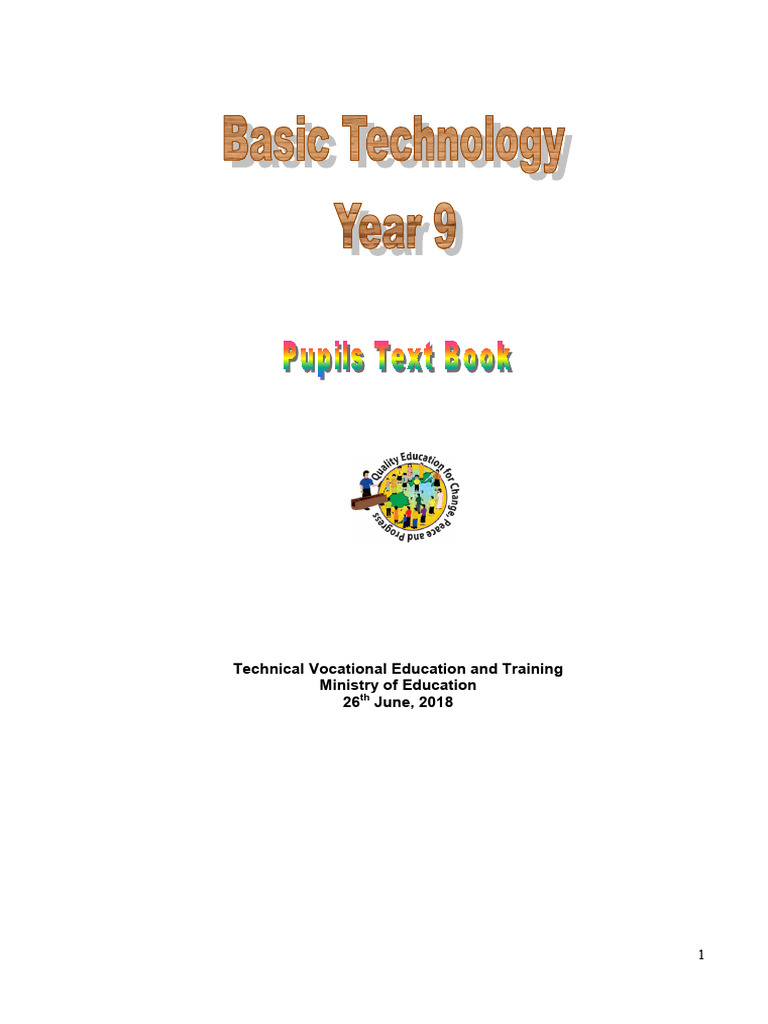 YEAR 9 Basic Technology TXT BK Amended (1) - Eidted | Download Free PDF ...