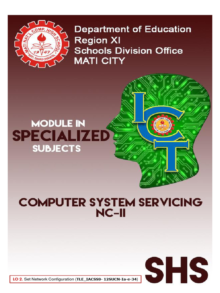 CSS NC II G12 Quarter 2 Module No2 LO#2 SUCN | PDF | Ip Address | Domain Name System