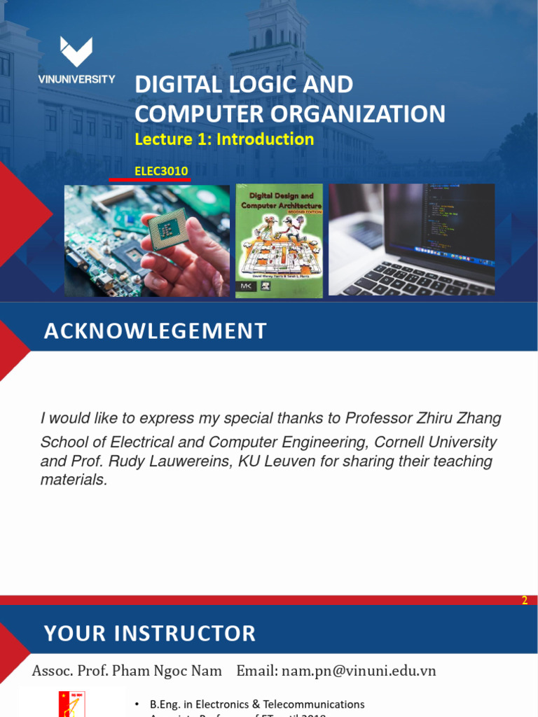 DigitalLogic ComputerOrganization L1 Handout | PDF | Arithmetic ...