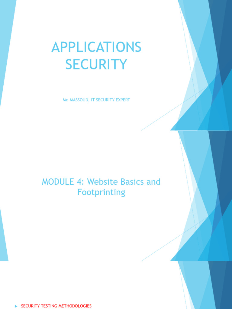 Module 4 | PDF | Http Cookie | Networking