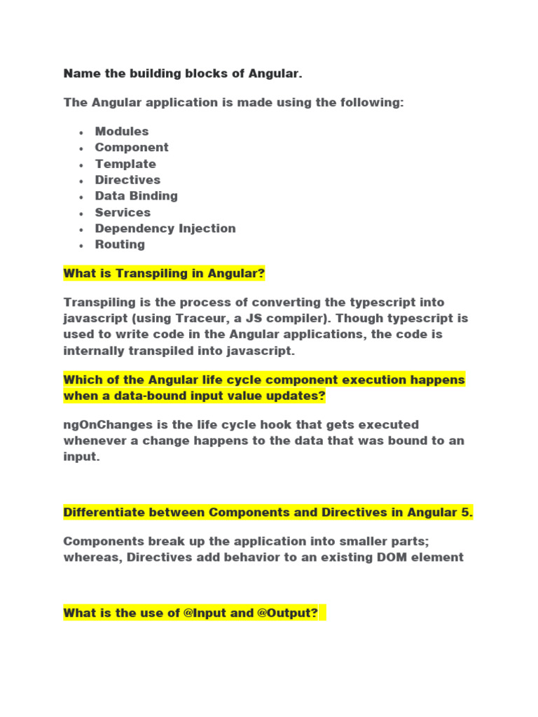 Angular | Download Free PDF | Angular Js | Java Script